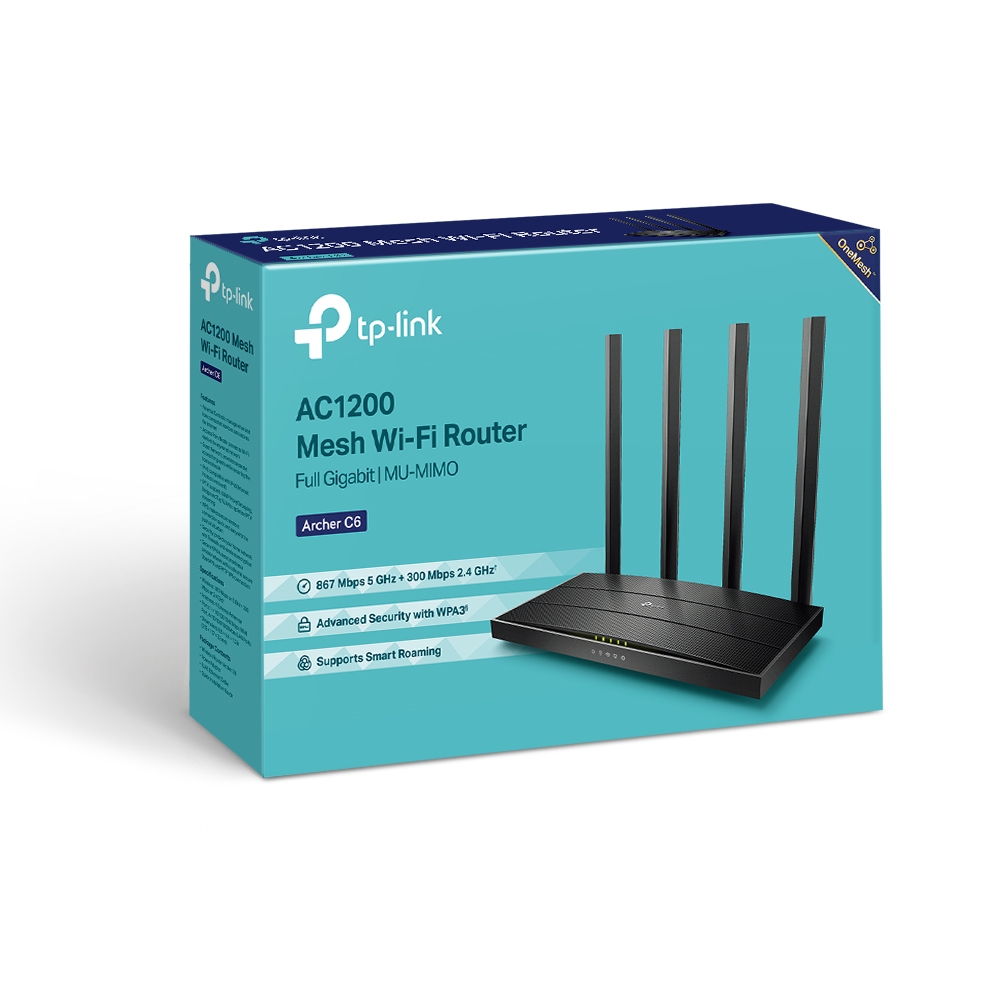 Δικτυακά :: Router :: TP-Link Archer C6 v4.0, AC1200 Wireless MU-MIMO ...