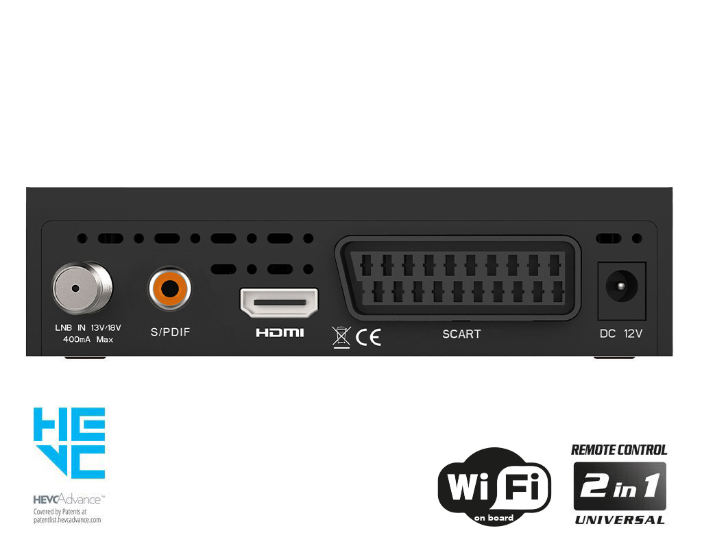 TV & Πολυμέσα :: Δέκτες :: Edision PICCO S2 pro
