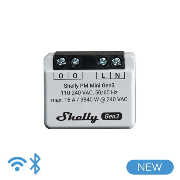 Ζήστε Έξυπνα! :: Shelly :: Shelly PM Mini Gen3